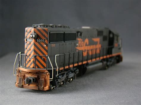 Ho Omi 5039 Overland Dandrgw Emd Sd50 5507 Custom