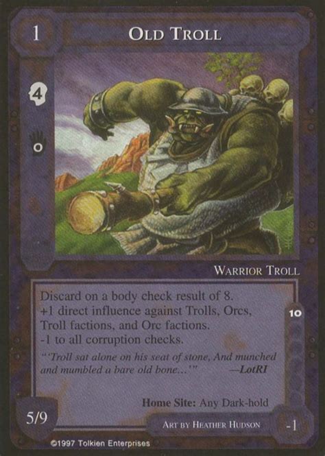 Old Troll Very Cool Card Games