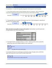 LinearInequality Pdf Babe Name Adriel Aquino Linear Inequality For Questions Write