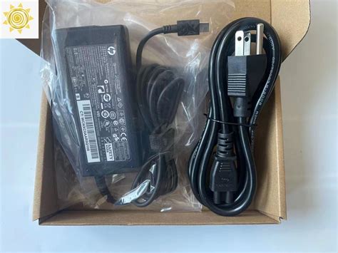 New Genuine 65w Usb Type C Adapter Charger For Hp Spectre X360 13 15