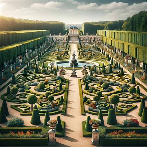 Garden Of The Palace Of Versailles