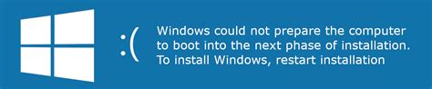 Windows Could Not Prepare The Computer To Boot Into The Next Phase Of Installation Mehmet Hanoğlu