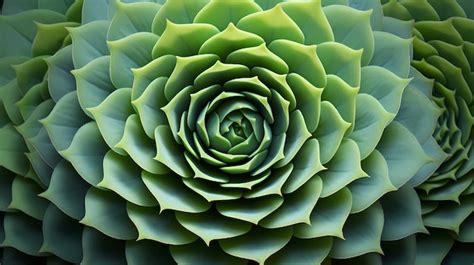 Detalle De Roseta Suculenta Foto Premium