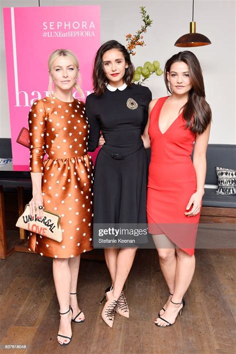 Julianne Hough Nina Dobrev And Danielle Campbell Attend Nina Dobrev