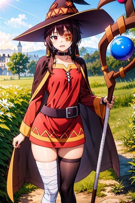 Megumin Konosuba Anime Character V1 Tensorart Tensorart