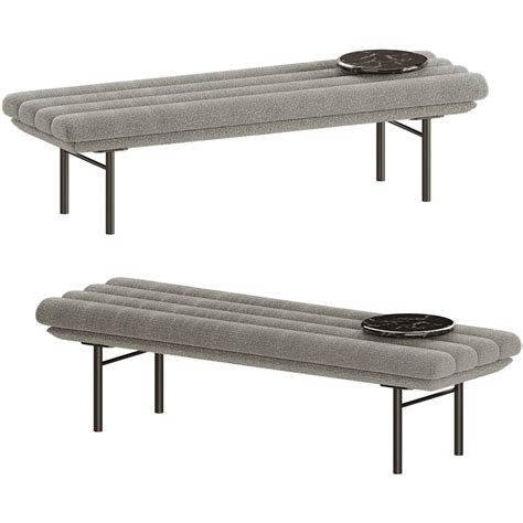 Saba Bench Pan Flute 3d Max 3dmaxter