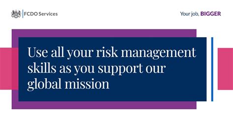 Fcdo Services On Linkedin Principal Risk Manager