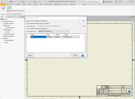 Best Inventor Title Block Replacement Add In 2025