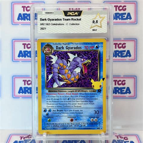 Pca 95 Dark Gyarados 882 Team Rocket Célébrations 25 Ans