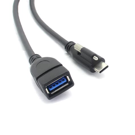 China Screw Locking Usb Cable Supplier Dongguan Otg Usb Cable
