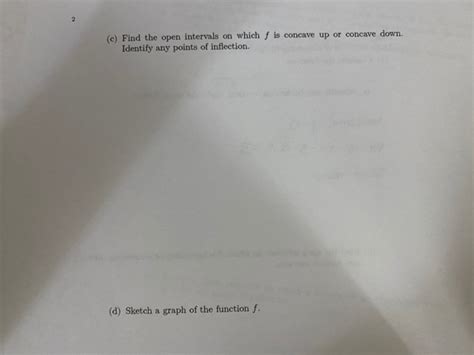Solved Consider The Function F X 2x 9 X 2 A