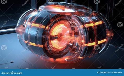 Inertial Confinement Thermonuclear Fusion Generative Ai Royalty Free