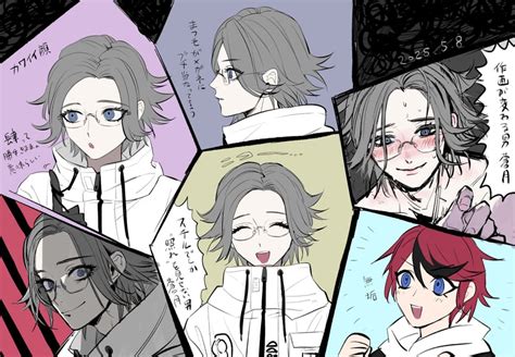 Aotsuki Eito And Sumino Takumi The Hundred Line Last Defense Academy Drawn By Seiran Yoroz