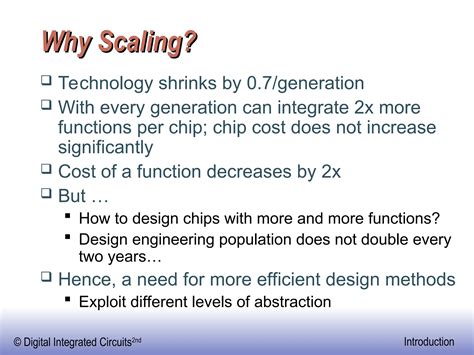 Chapter 1 Digital Integrated Circuitsintroduction Ppt