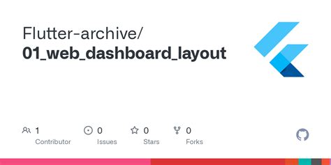 Github Flutter Archive01webdashboardlayout