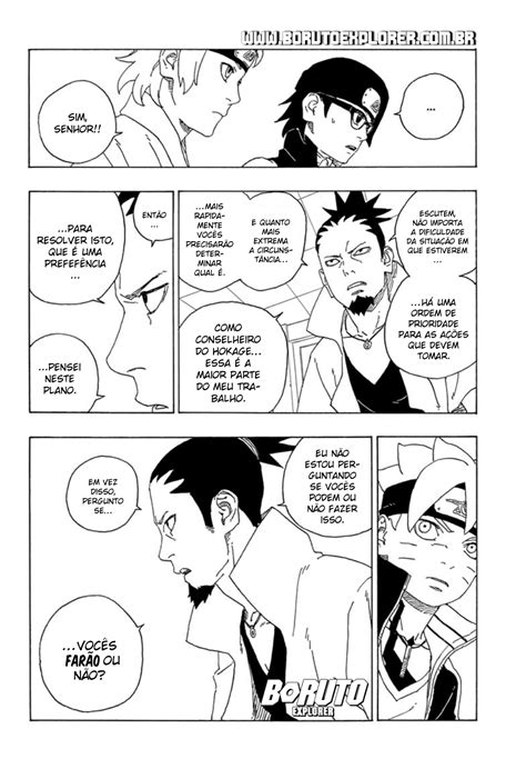 Boruto Manga Capítulo 73 Uma Missão Especial