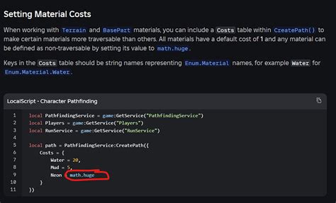 How To Make Pathfind Avoid Terrain Scripting Support Developer Forum Roblox