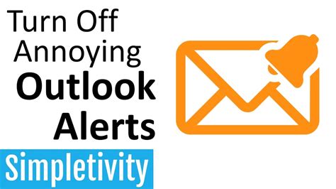 How To Turn Off Outlook Alerts And Notifications Email Tips