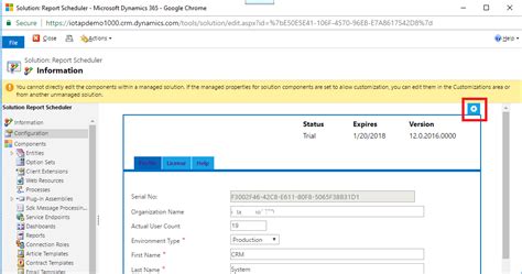 Setting Up The Report Scheduler Crm Addon
