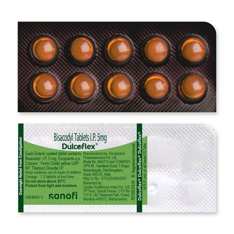 Dulcoflex Tablet Uses Side Effects Price Apollo Pharmacy