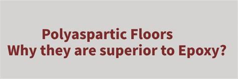 Epoxy And Polyurea Which Is Better Feiyang Protech