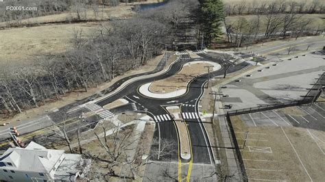 First Of Its Kind Peanut Shaped Roundabout Opens In New Haven