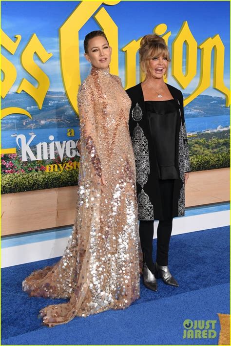 Kate Hudson Shares Wedding Update While Attending Knives Out 2