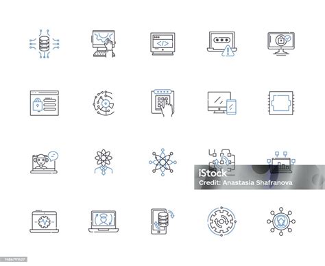 사용자 인터페이스 줄 아이콘 모음입니다 유용성 탐색 디자인 상호 작용 피드백 접근성 직관적인 벡터 및 선형 그림 일관성 반응성