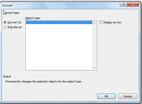 Inserting Objects Into Excel Not Showing File Software Spiceworks