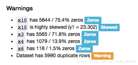 pandas profiling（数据预览分析） pandas profiling csdn博客