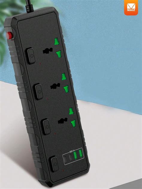 Power Board Ac Outlets And Usb C Charging Ports Shein Usa