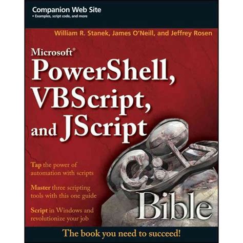 microsoft powershell vbscript y jscript biblia