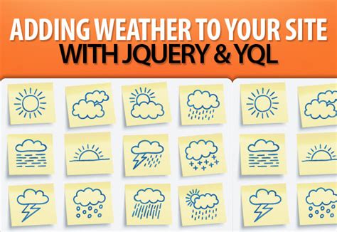 Adding Weather To Your Site With Jquery And Yql