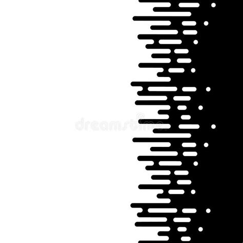 Vector Halftone Transition Abstract Wallpaper Pattern Seamless Black And White Irregular
