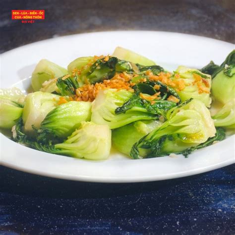 CẢi ThÌa XÀo TỎi Lua Dai Viet Restaurant
