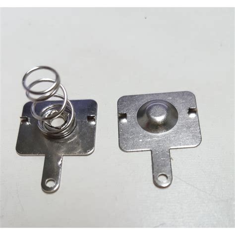 【maker創意坊】18650電池 彈簧彈片 接觸片正極負極片135115 蝦皮購物