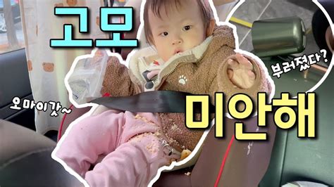사고뭉치 14개월아기 아기브이로그 육아브이로그 육아용품 디트로네 고모육아 호랑이띠아기 Youtube