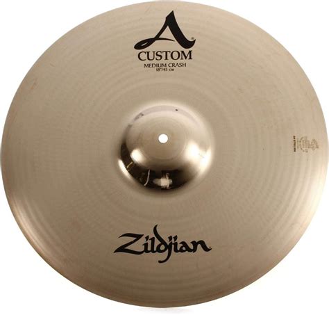 Zildjian Cymbals 18 A Custom Medium Crash Billy Hyde Music
