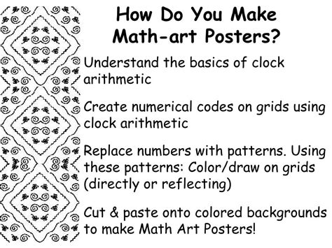 Ppt Math Art Posters And Clock Arithmetic Powerpoint Presentation Free Download Id 480702