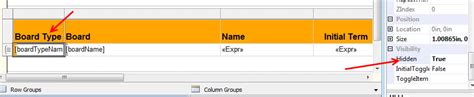 Reporting Services Ssrs White Space Issue In Column Group Stack