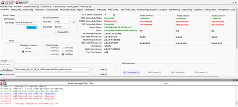 MMWCAS DSP EVM Create Application Response From Capture Card Timed Out TDA ARM Failed Error