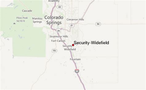 Security Widefield Weather Forecast
