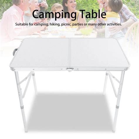 Gototop Table De Camping Pliante Pliable Table Pliante Bureau Camping