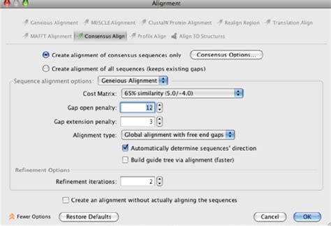 Alignment Dialog Box Download Scientific Diagram
