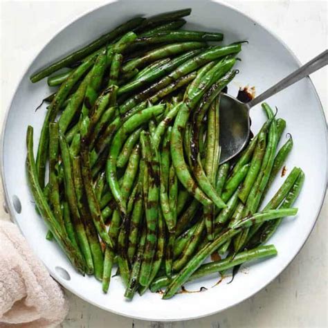 Balsamic Green Beans Foxes Love Lemons