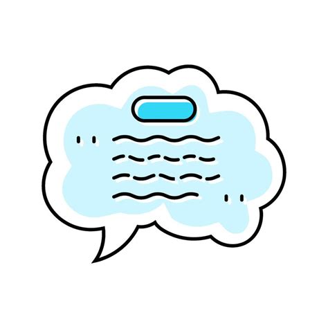 Context Bubble Nlp Color Icon Indicator 69387997 Vector Art At Vecteezy
