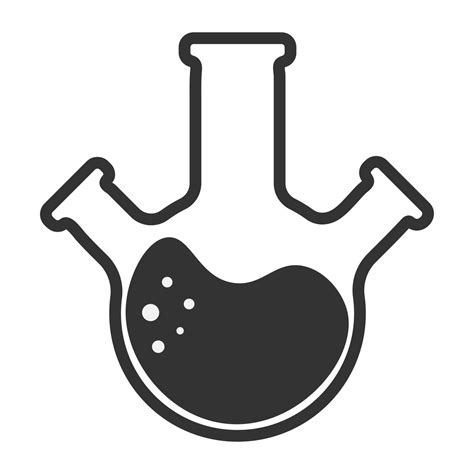 Lab Flask Icon Vector Illustration 20113688 Vector Art At Vecteezy