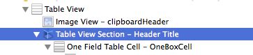 Iphone Hide Section Header Prototype Cells In Storyboard Stack Overflow