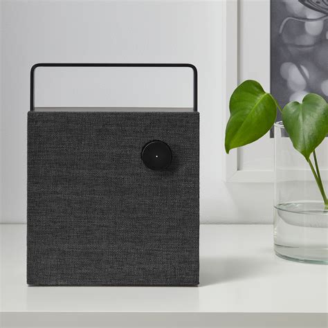 ENEBY Bluetooth speaker, black, 8x8" - IKEA