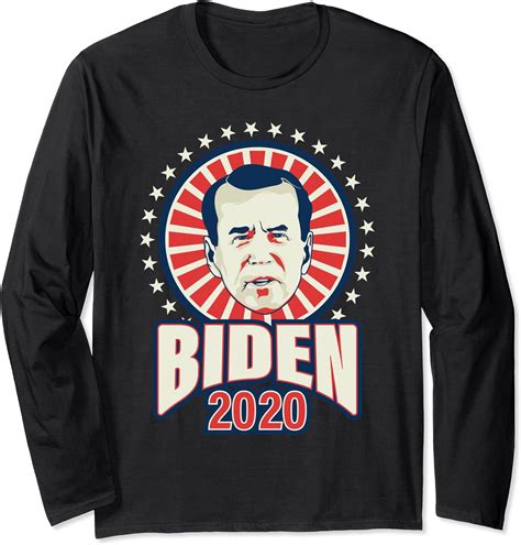 Joe Biden 2020 For President Long Sleeve T Shirt Uk Fashion
